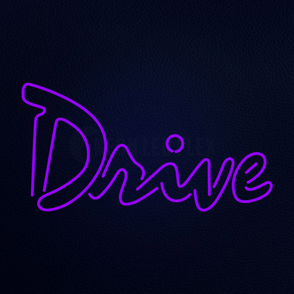 Drive Neon Sign – NEON-LEDFLEX
