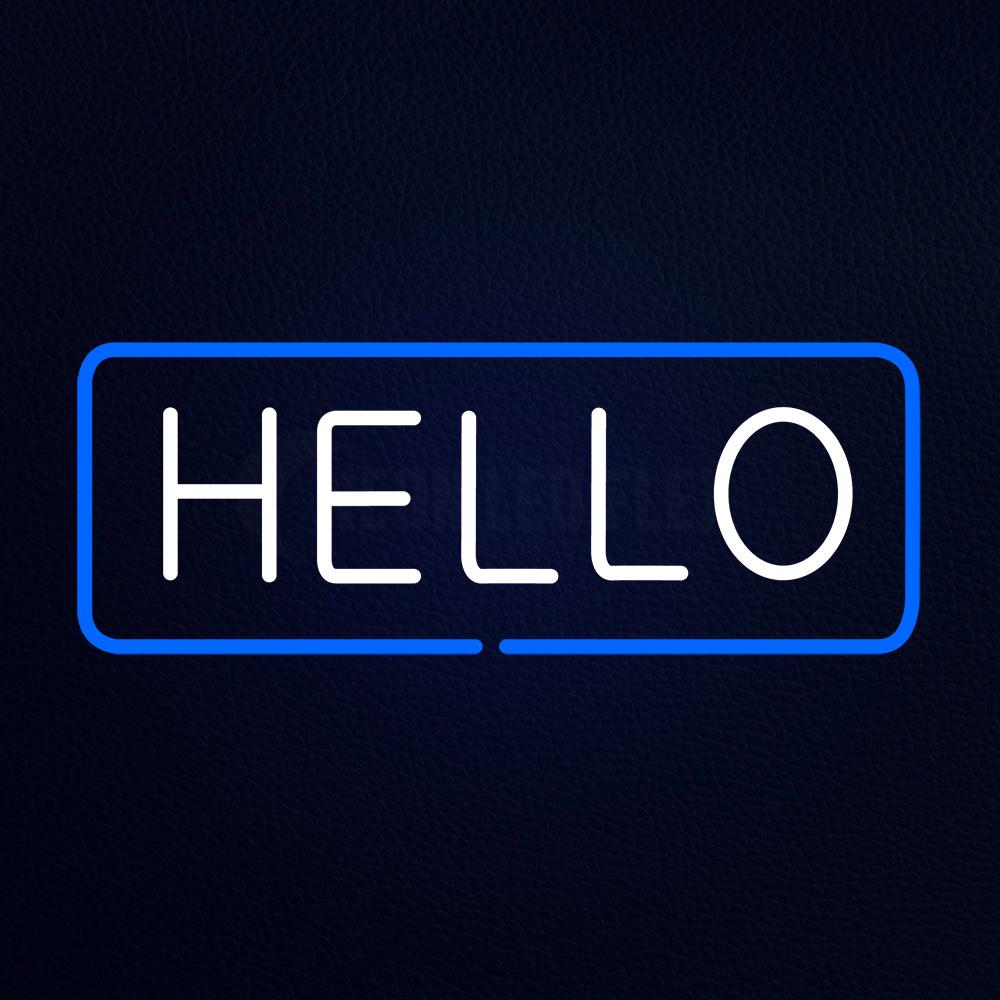 Hello Neon Sign – NEON-LEDFLEX