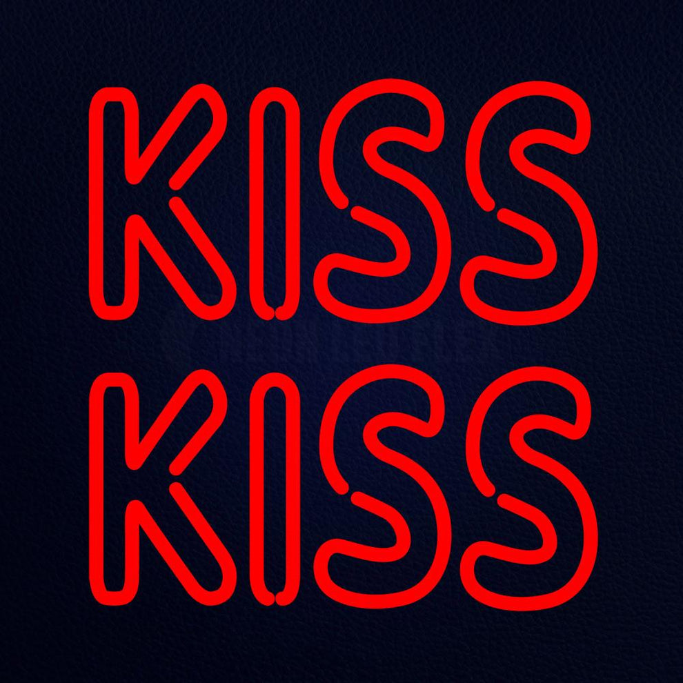 Kiss Neon Sign – NEON-LEDFLEX