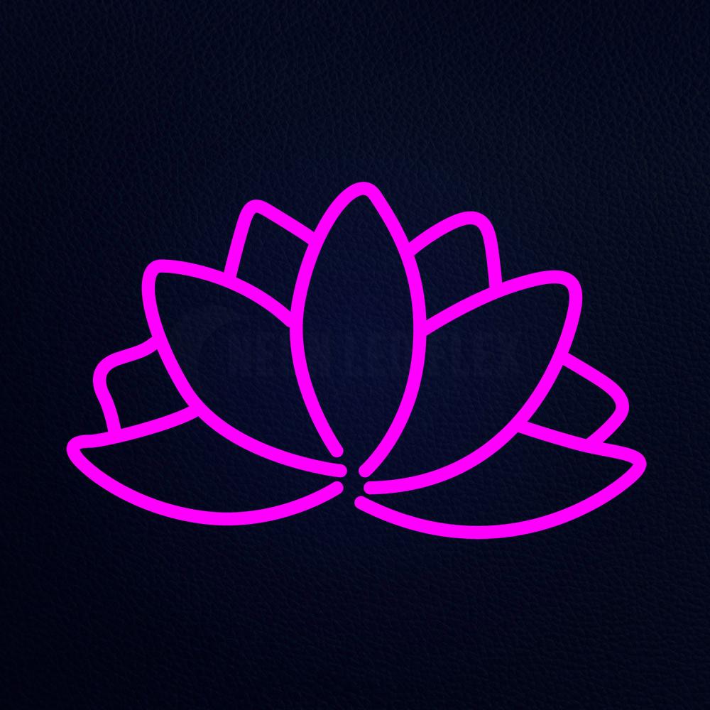 Lotus Flower Neon Sign – NEON-LEDFLEX