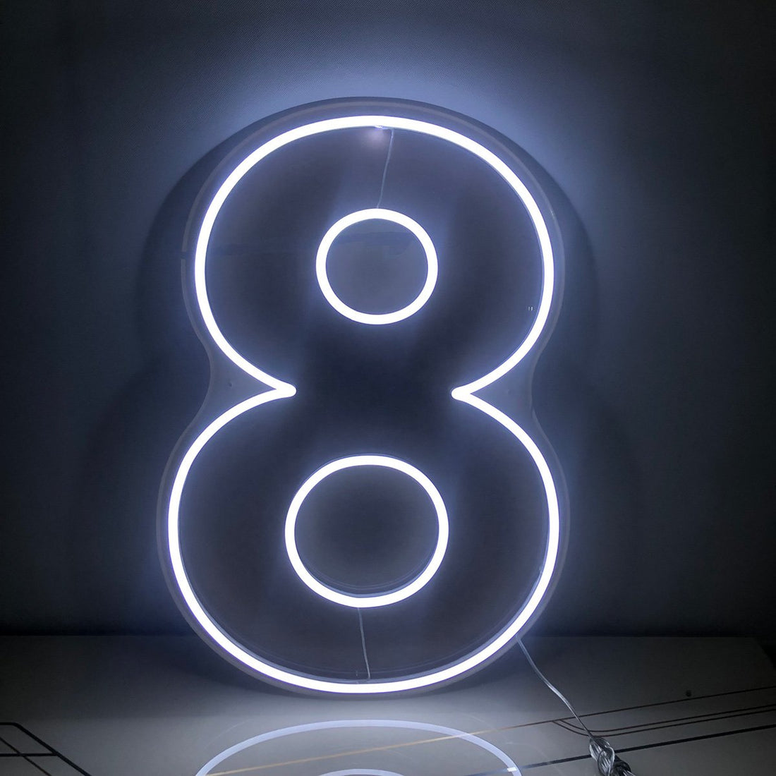 Number 8 Neon Sign – NEON-LEDFLEX