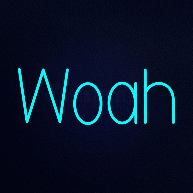 Woah Neon Sign – NEON-LEDFLEX
